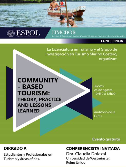 Community Based Tourism: Theory, practice and lessons learned | Escuela ...